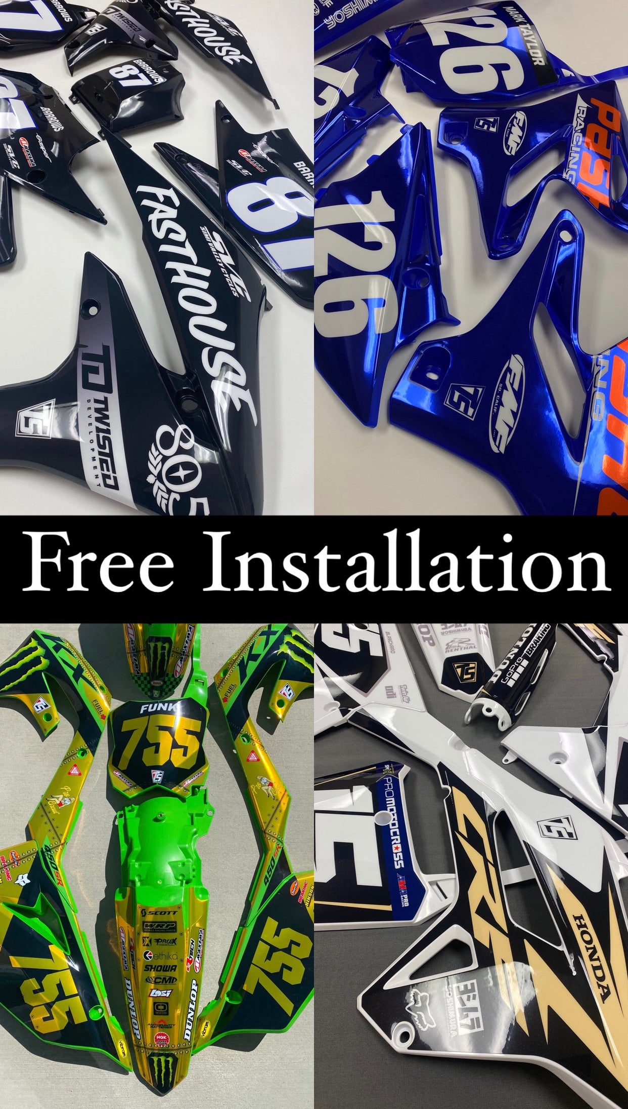 Throttle Syndicate Motocross Graphics, Seat Covers, and Decals