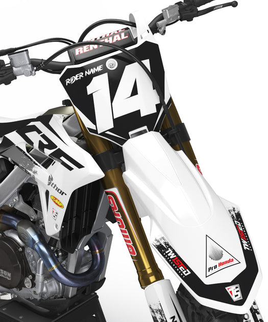 HONDA MATCH GRAPHIC KIT - WHITE – Throttle Syndicate