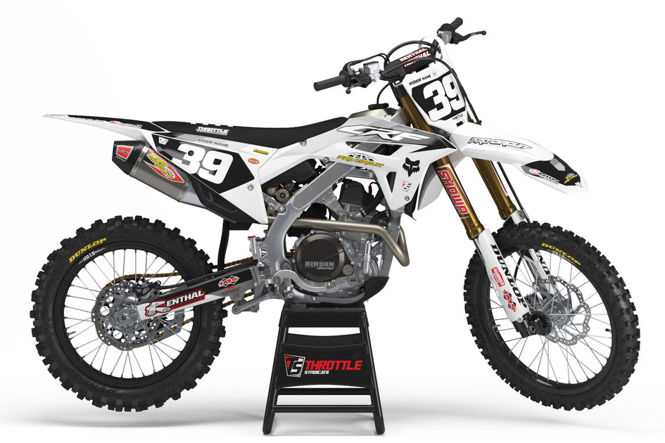 HONDA RAZOR GRAPHIC KIT - WHITE – Throttle Syndicate
