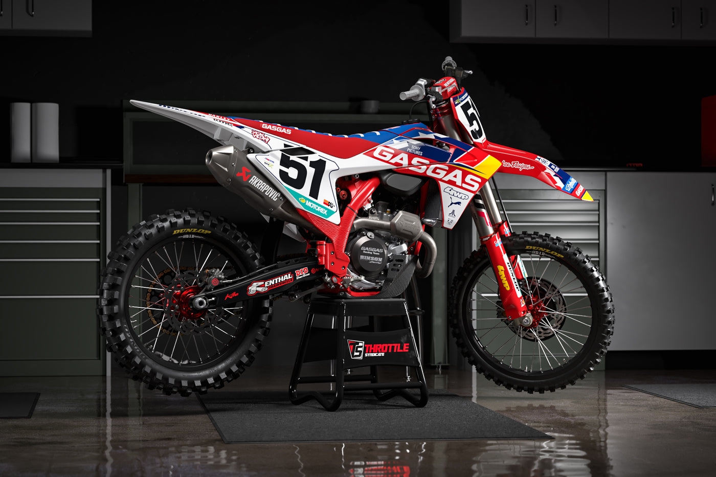 Throttle Syndicate Motocross Graphics, Seat Covers, and Decals