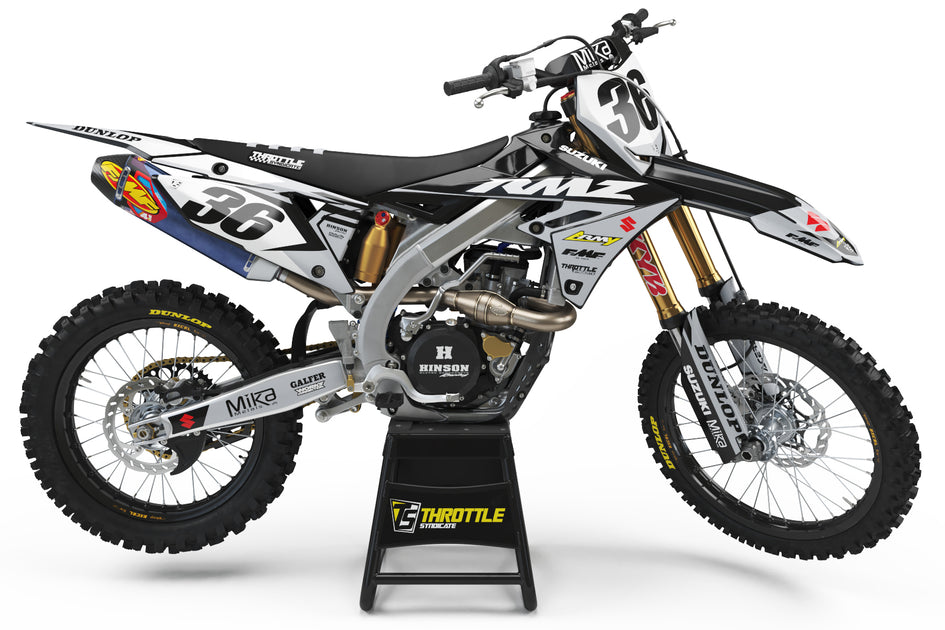 SUZUKI BUSTER GRAPHIC KIT - BLACK – Throttle Syndicate