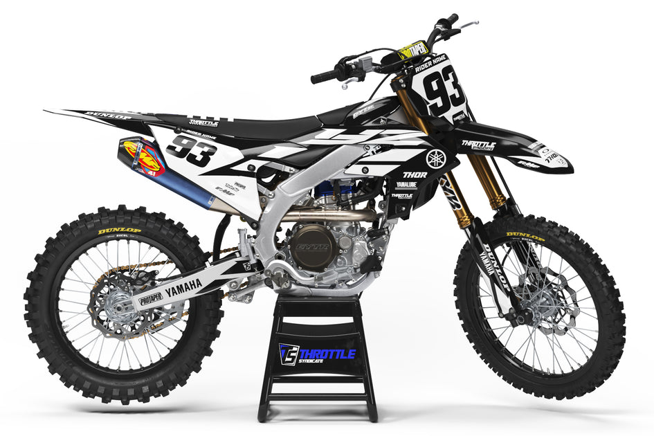 YAMAHA TRIUMPH GRAPHIC KIT - BLACK – Throttle Syndicate