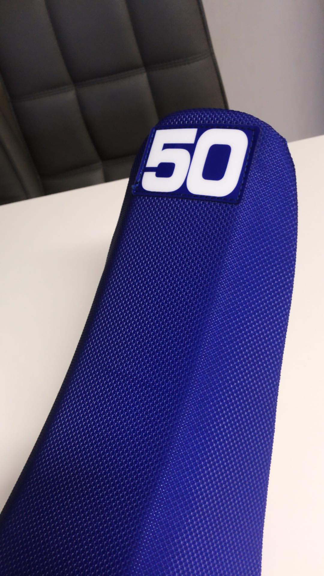 HONDA 3 RIB FACTORY ISSUE SEAT COVER - BLUE – Throttle Syndicate
