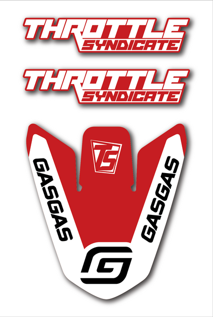 FRONT FENDER DECALS - STANDARD – Throttle Syndicate
