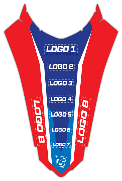 HONDA REAR FENDER DECALS - CUSTOM LOGOS – Throttle Syndicate