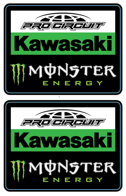 PRO CIRCUIT TEAM BADGE DECALS – Throttle Syndicate