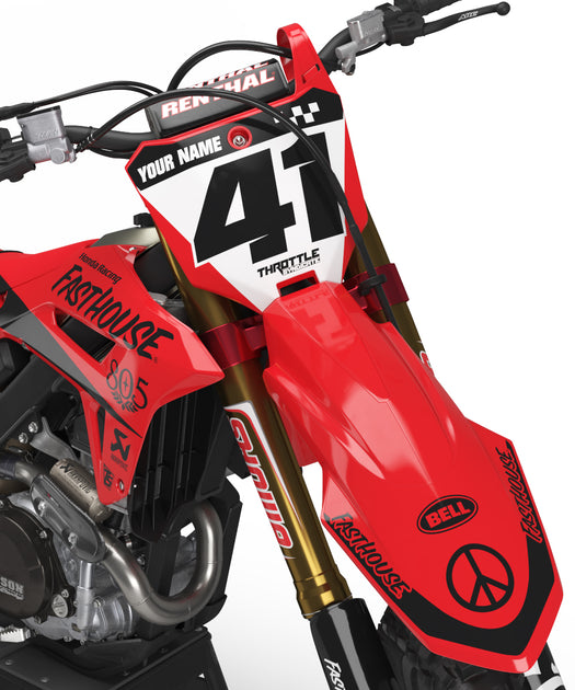 FASTHOUSE HONDA GRAPHIC KIT - SPLIT – Throttle Syndicate