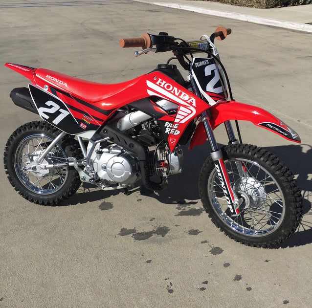 HONDA 110 GRAPHIC KIT - NO WING NO PRAYER – Throttle Syndicate