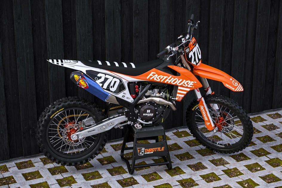 FASTHOUSE KTM GRAPHIC KIT - ORANGE – Throttle Syndicate
