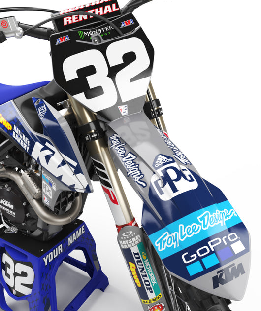 2020 TLD RACE TEAM SPECIAL EDITION - GRAY/ BLUE – Throttle Syndicate