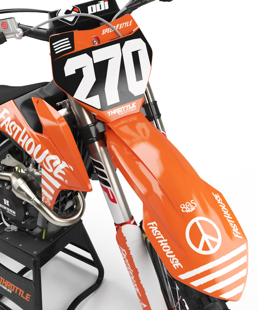 FASTHOUSE KTM GRAPHIC KIT - ORANGE – Throttle Syndicate