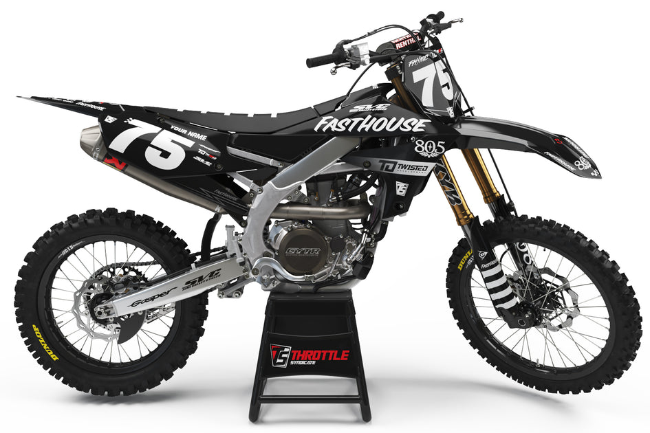 FASTHOUSE YAMAHA GRAPHIC KIT - BLACKLISTED – Throttle Syndicate