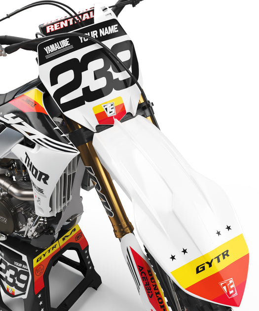 YAMAHA FLAG GRAPHIC KIT - RED – Throttle Syndicate
